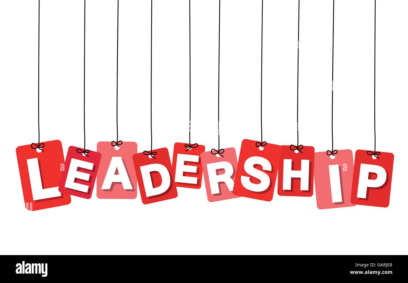 Vector colorful hanging cardboard. Tags - leadership Stock Vector Image ...