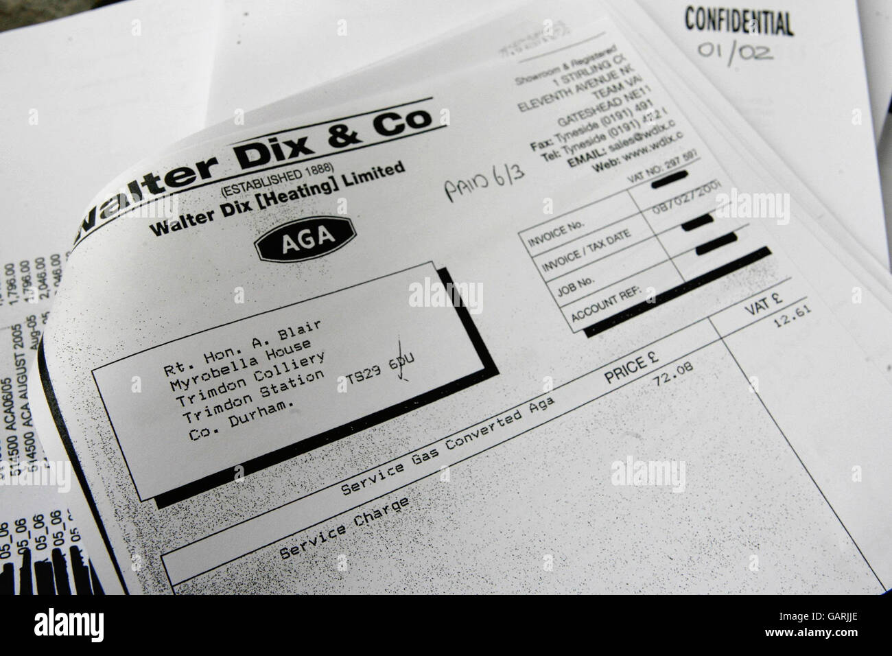 MPs' expenses revealed Stock Photo - Alamy