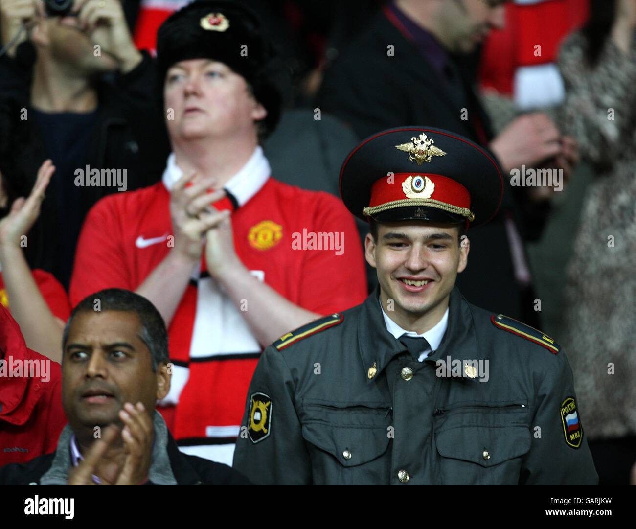 Manchester united security staff hi-res stock photography and images ...