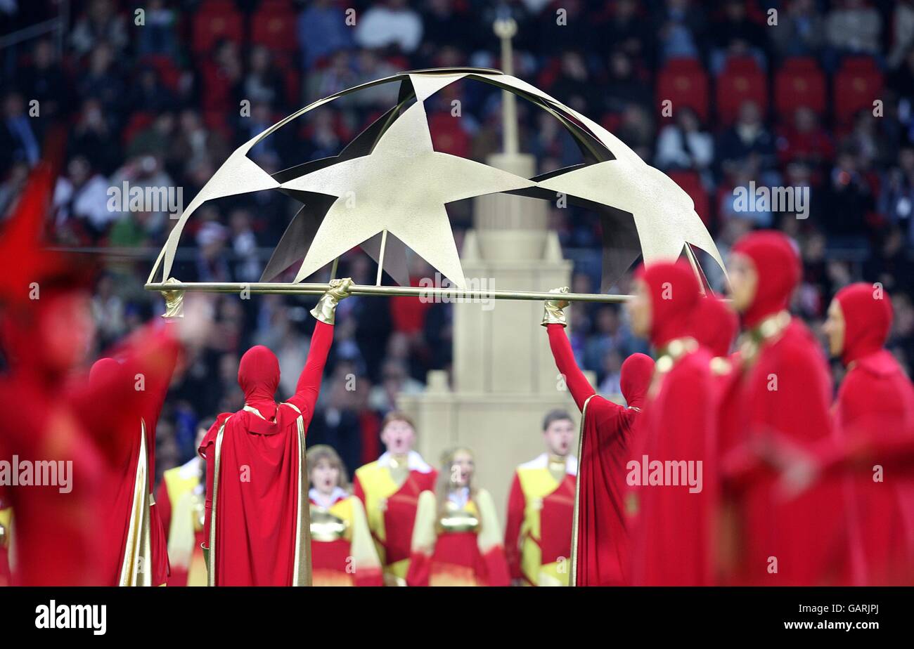 2008 uefa champions league final hi-res stock photography and images ...