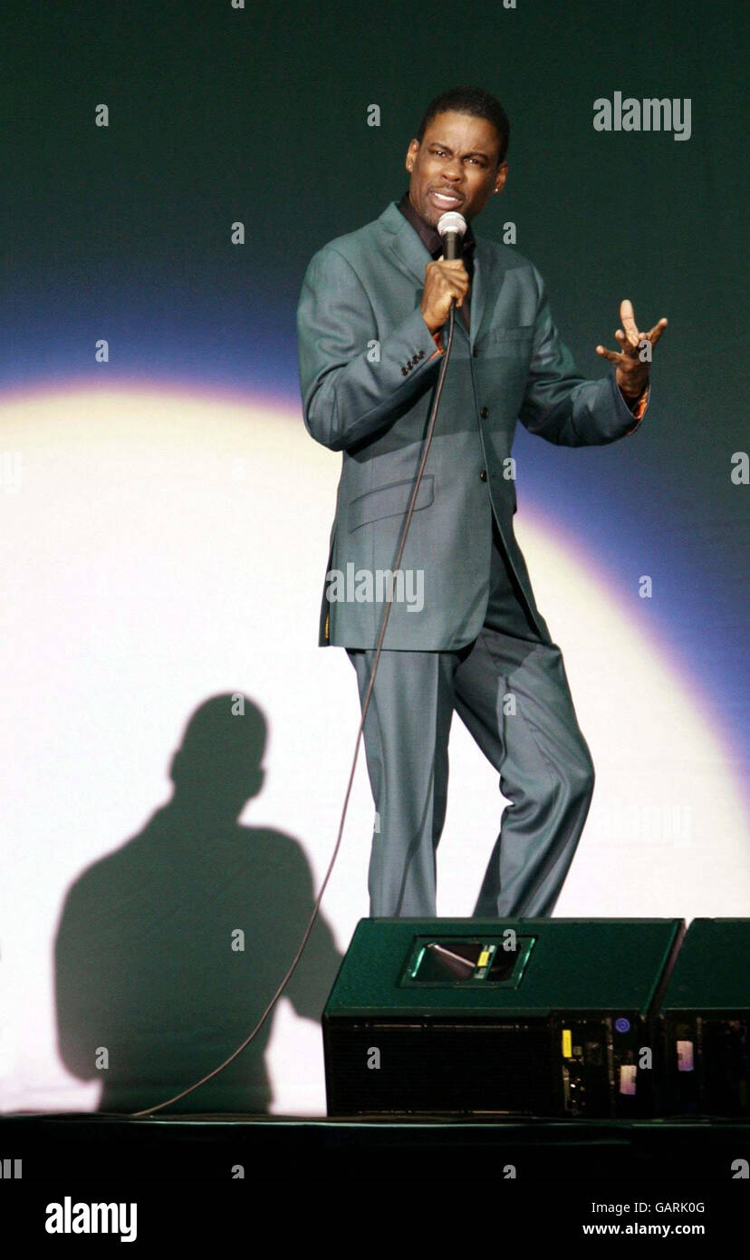Chris Rock live - London Stock Photo - Alamy