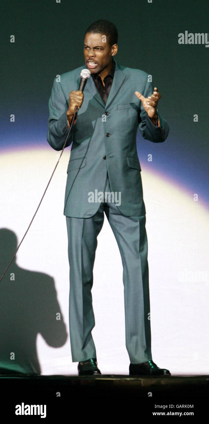 Chris Rock live - London Stock Photo - Alamy