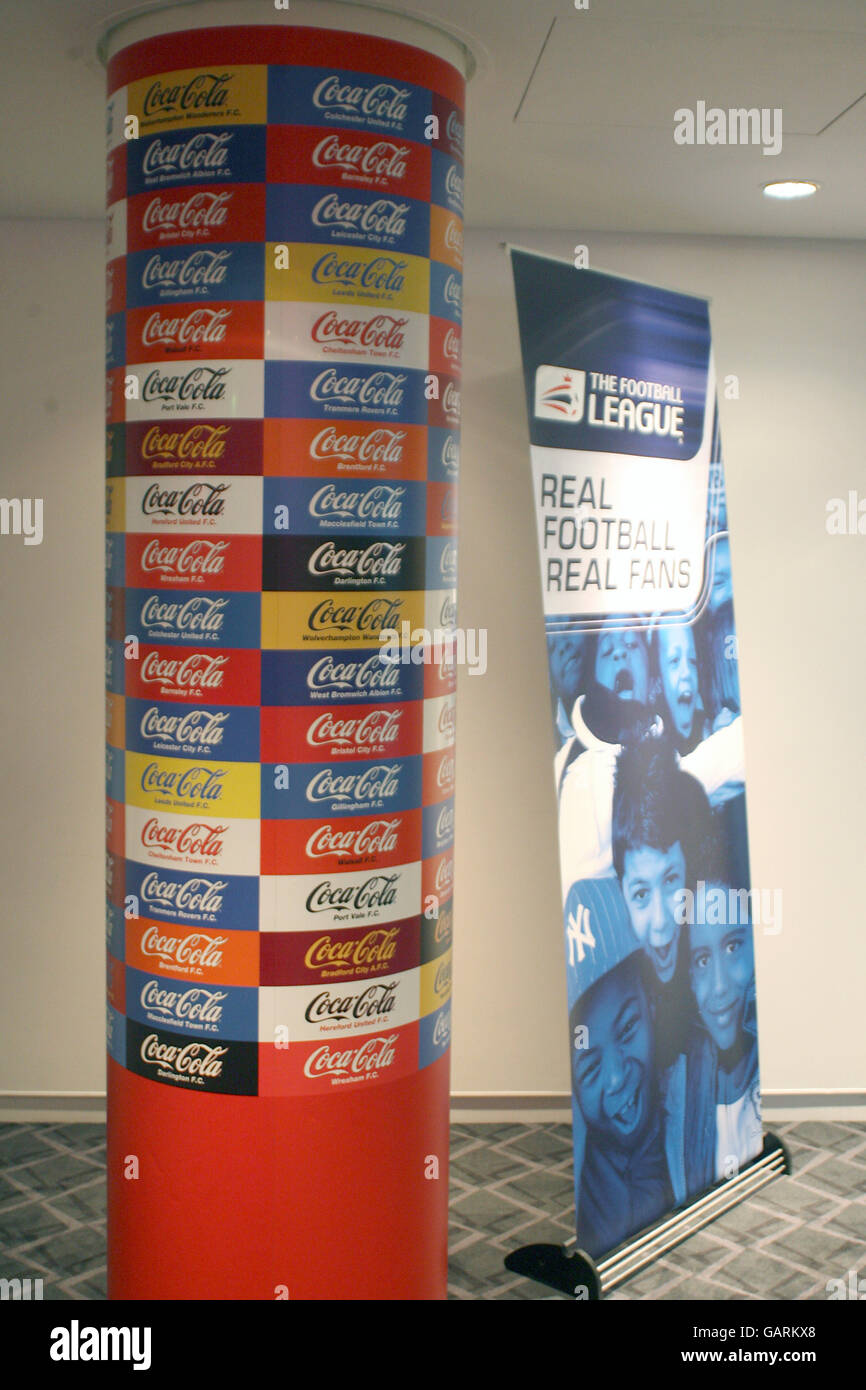 Football signage datacoapplies hi-res stock photography and images - Alamy