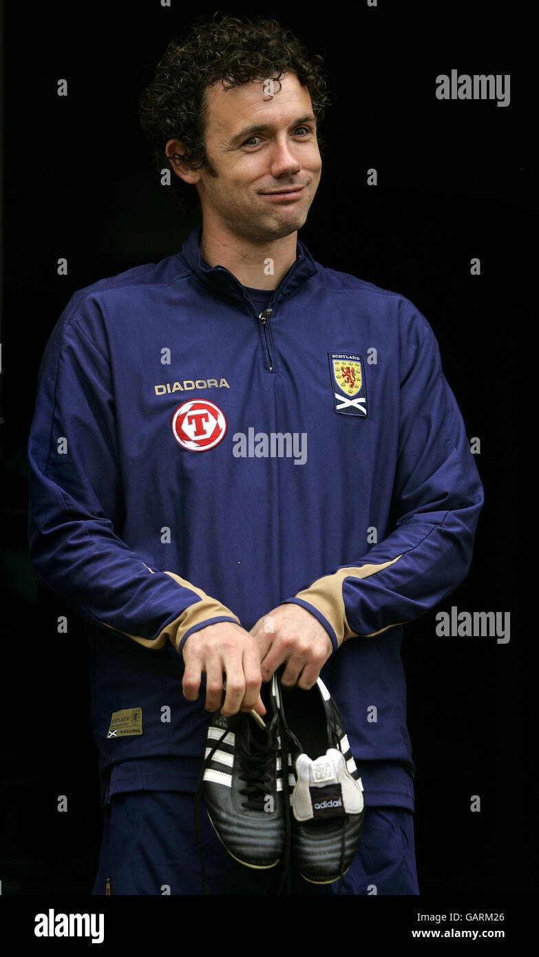 Scotlands christian dailly poses media cameron house hotel hi-res stock ...
