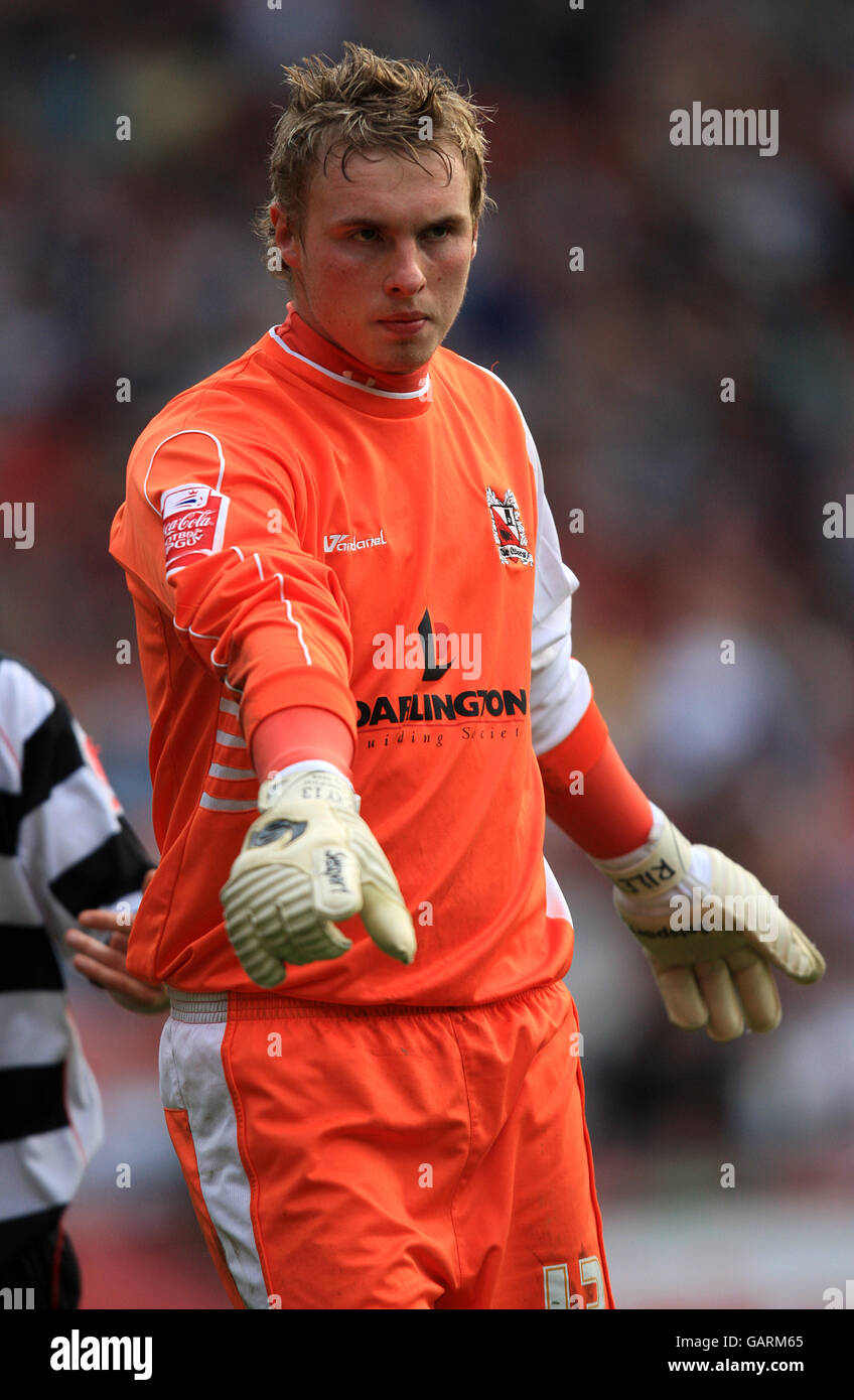 Soccer - Coca-Cola Football League Two - Play Off - Semi Final- First ...