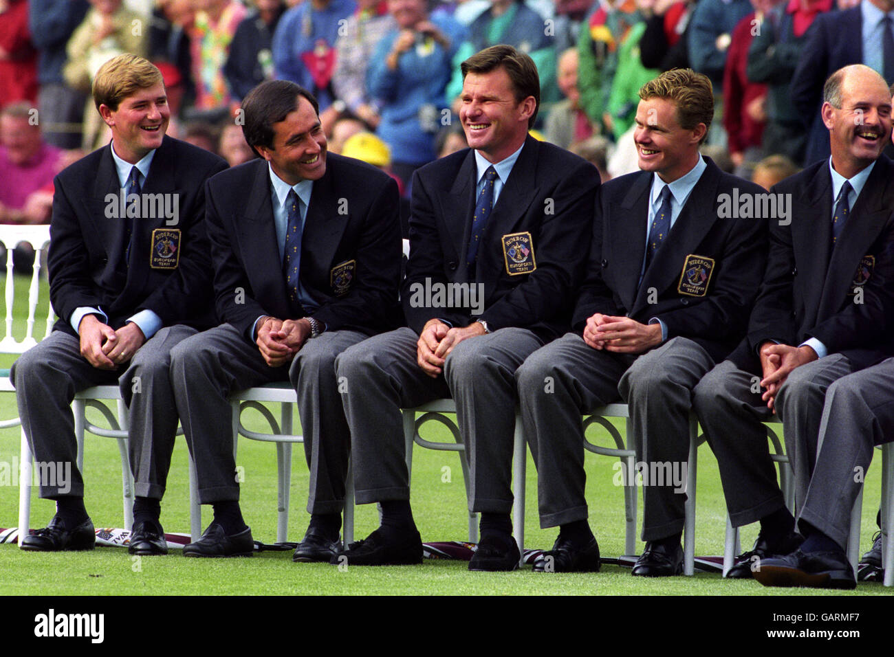 Rydercup rydercup93 seated sitting rydercuphistory seveb08 hi-res stock ...