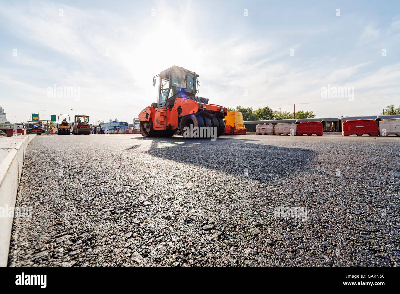 Close-up asphalt at the road under construction Stock Photo - Alamy