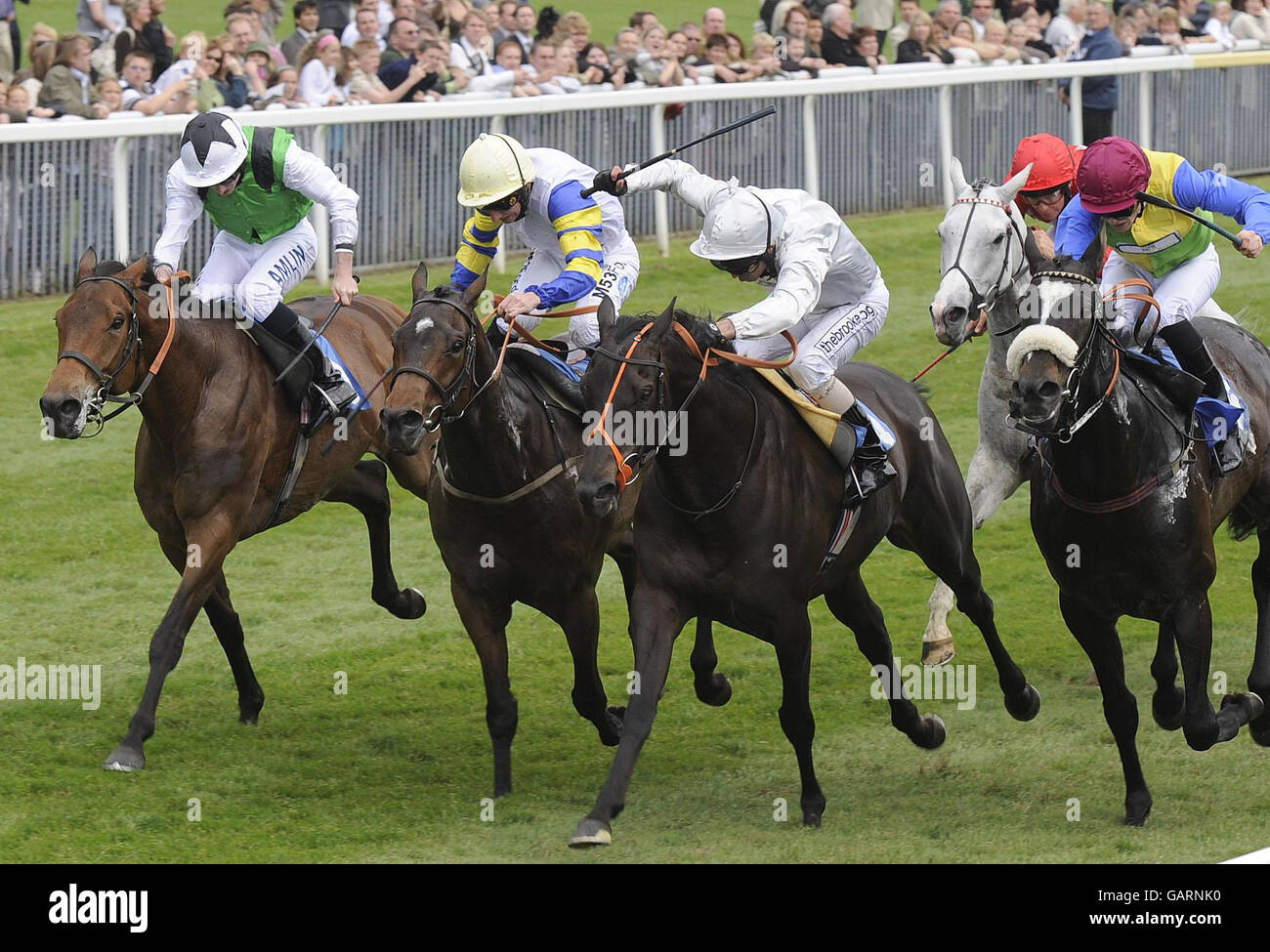 Horse Racing - York Racecourse Stock Photo - Alamy