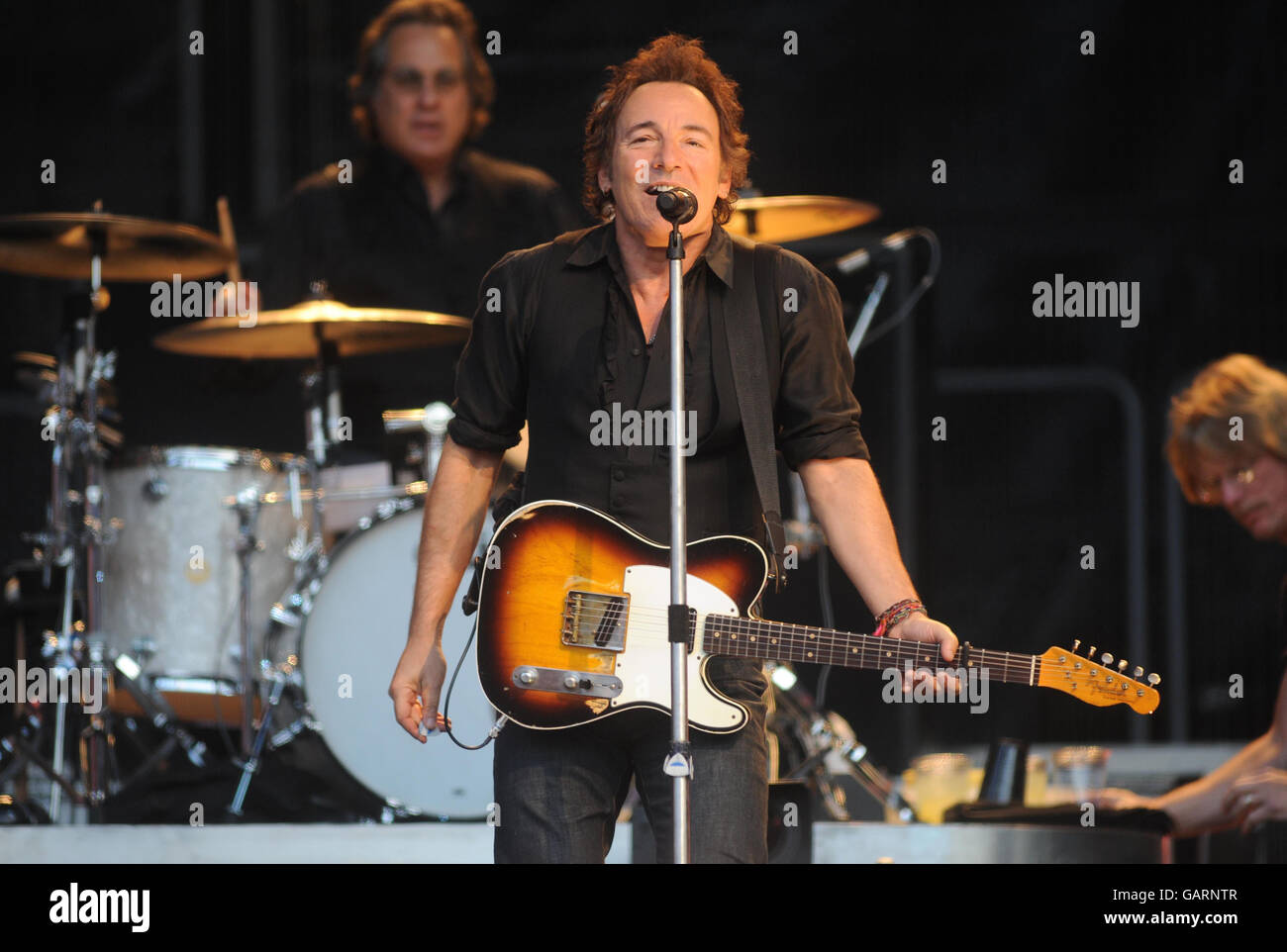 Bruce Springsteen performs in concert at the Emirates Stadium, in north ...