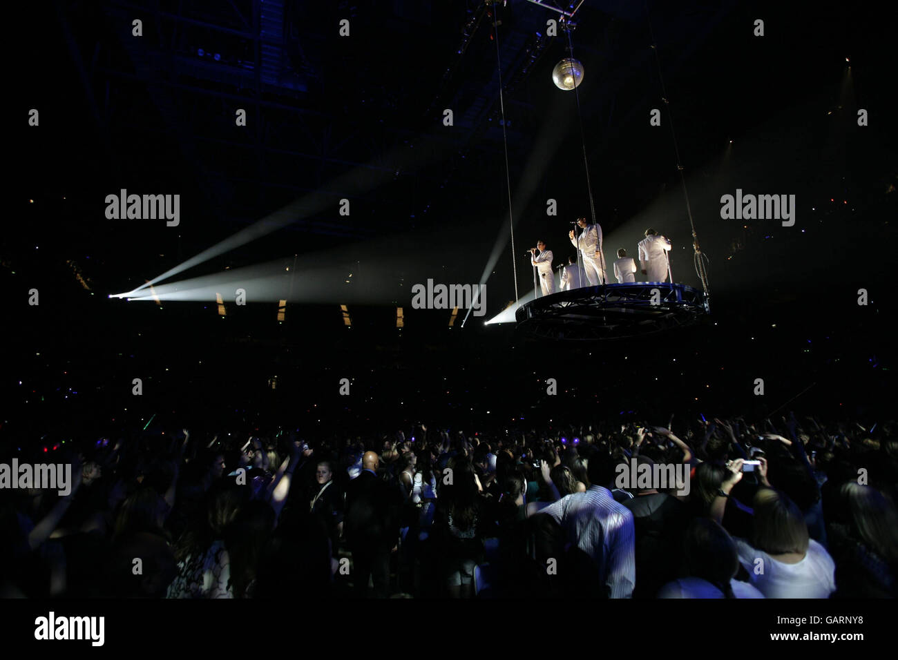 Boyzone Concert - London. Boyzone perform live in concert at the O2 ...