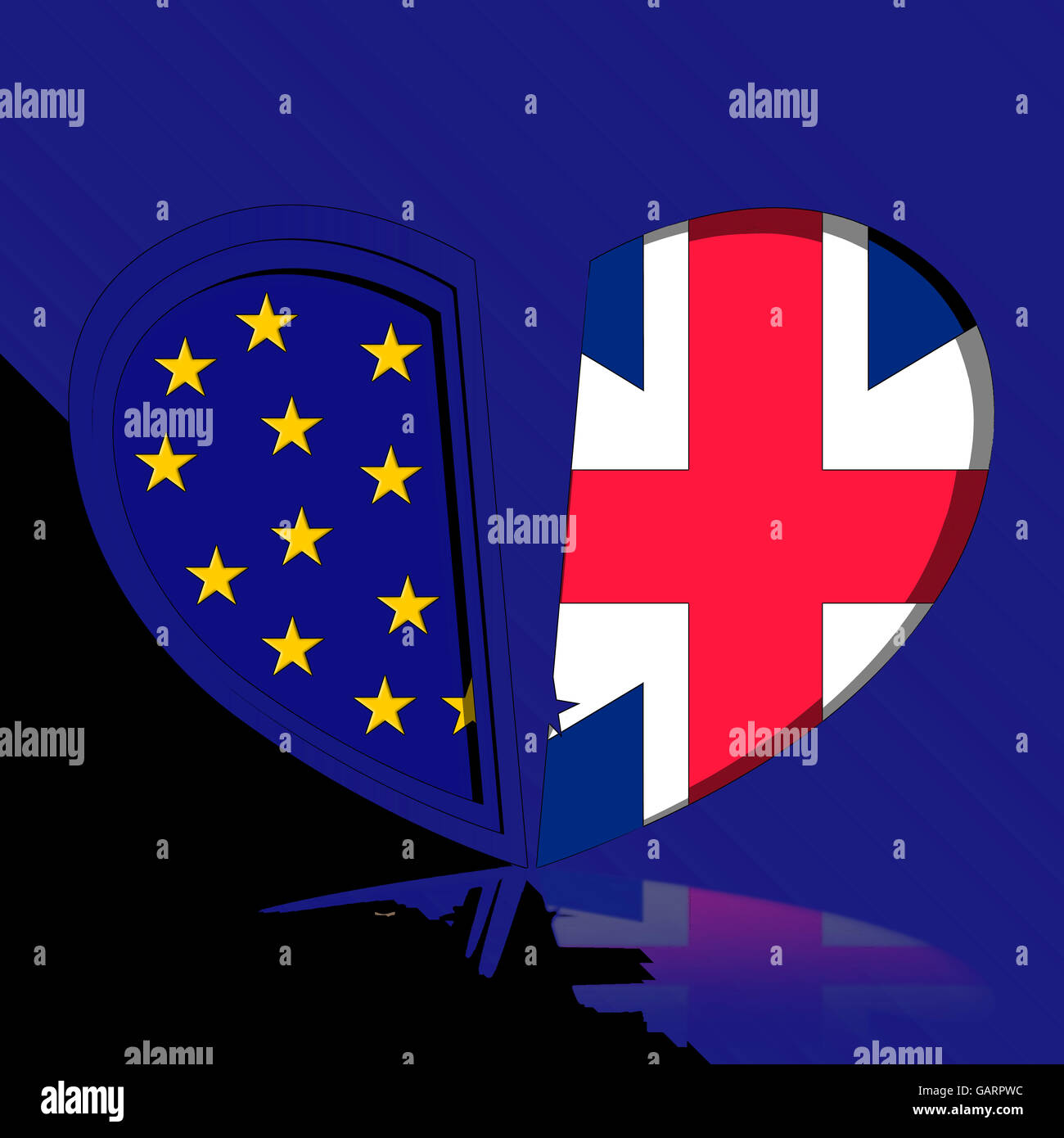 Brexit concept 2 background Stock Photo - Alamy