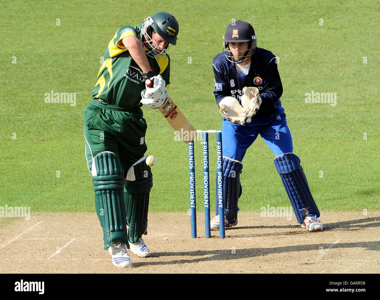 Leicestershires matt boyce in action hi-res stock photography and ...