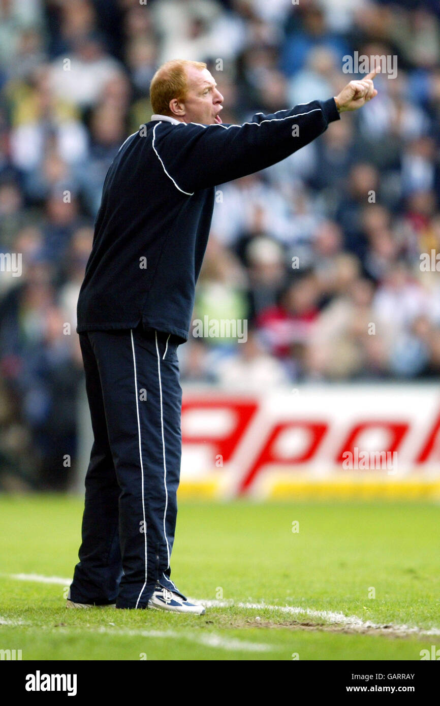 Football west bromwich albion manager gary megson hi-res stock ...