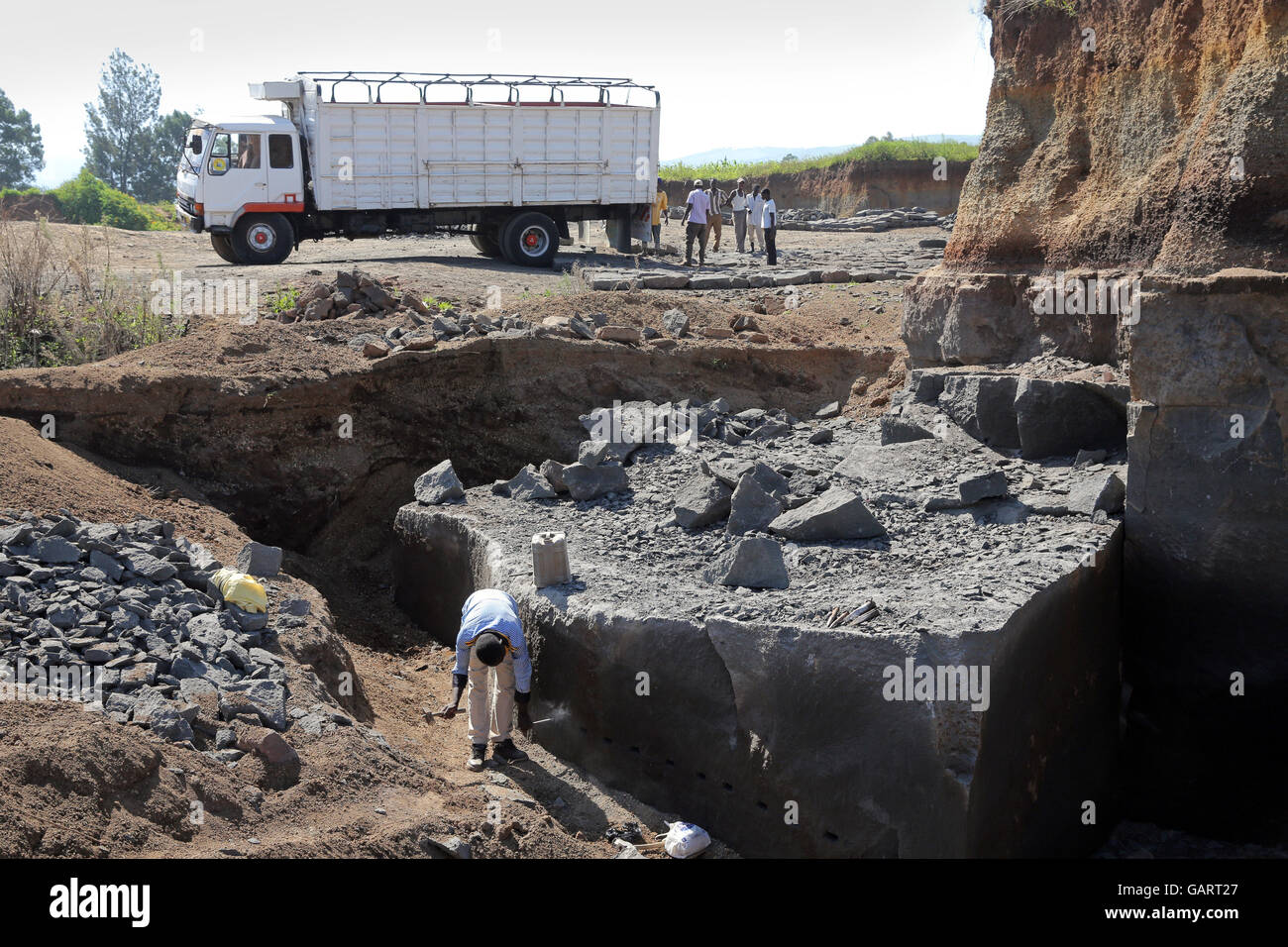 Quarry Workers Stock Photos & Quarry Workers Stock Images - Alamy