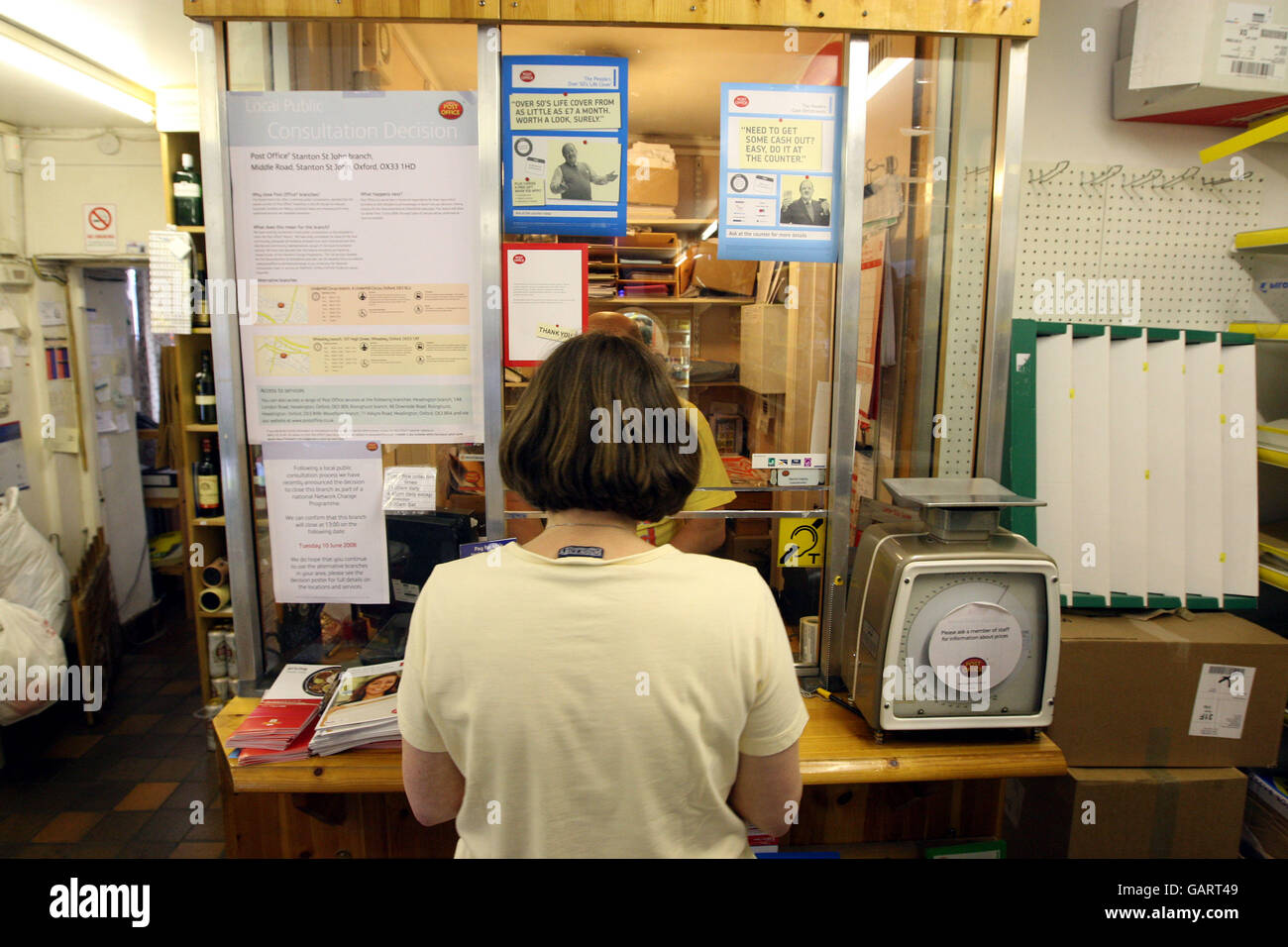Post Office Feature Stock Photo - Alamy