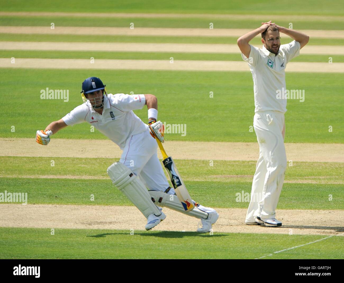 Cricket head in hands hi-res stock photography and images - Alamy