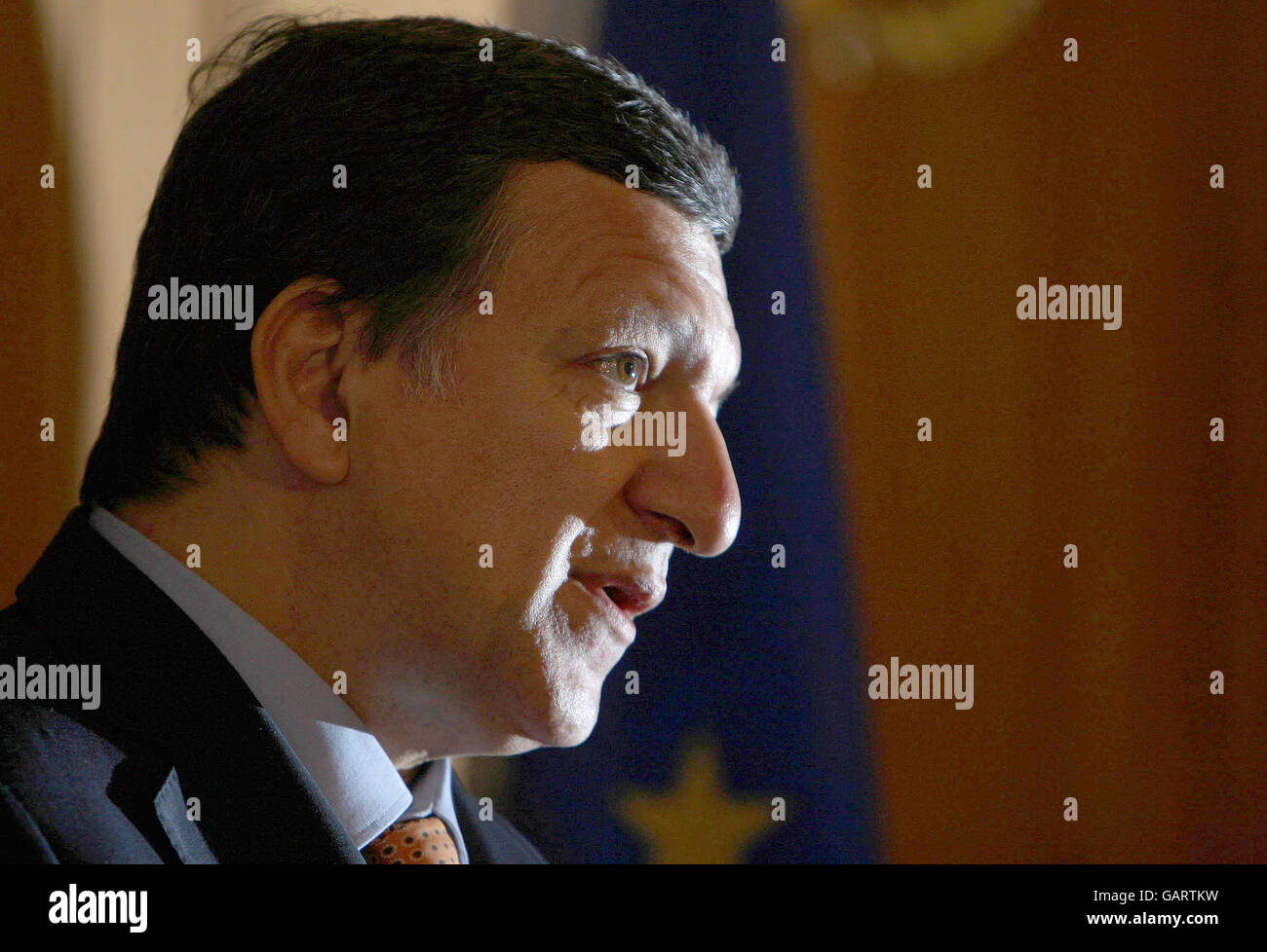 President of the European Commission Jose Manuel Barroso during a joint ...