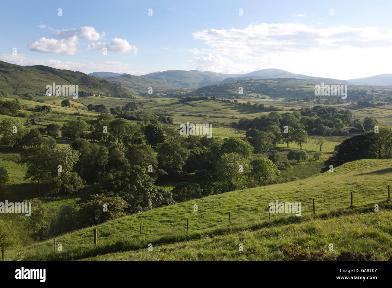 Matterdale, Eden Valley, Lake District, Cumbria, England, UK Stock ...