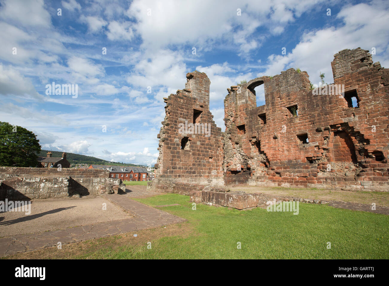 Penrith castle, medieval castle located in Penrith, in the north-west ...
