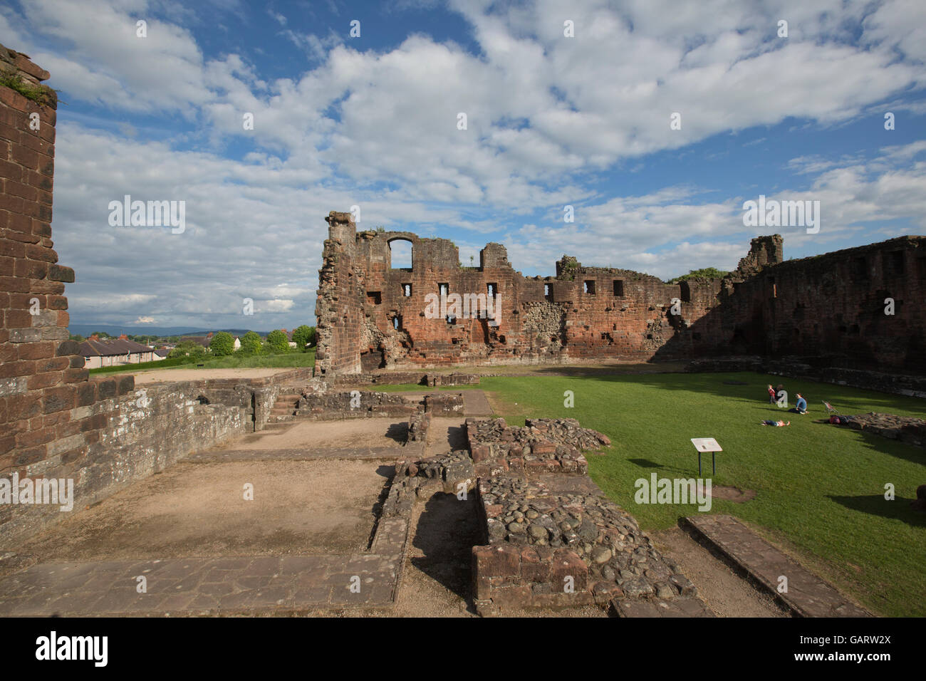 Penrith castle, medieval castle located in Penrith, in the north-west ...
