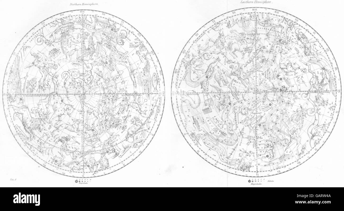 Constellation Map Northern Hemisphere