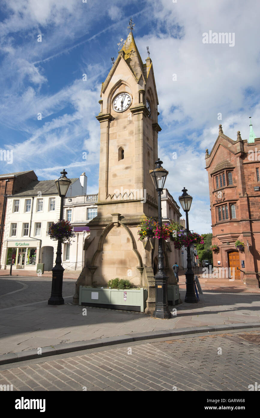 Penrith formerly the capital of Cumbria, Lake District. The historic ...