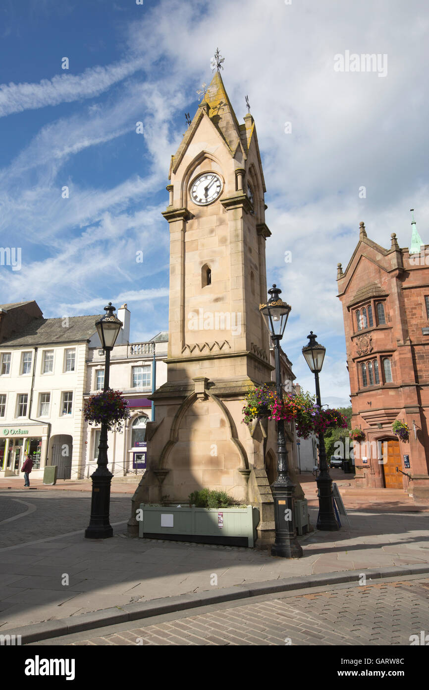 Penrith formerly the capital of Cumbria, Lake District. The historic ...