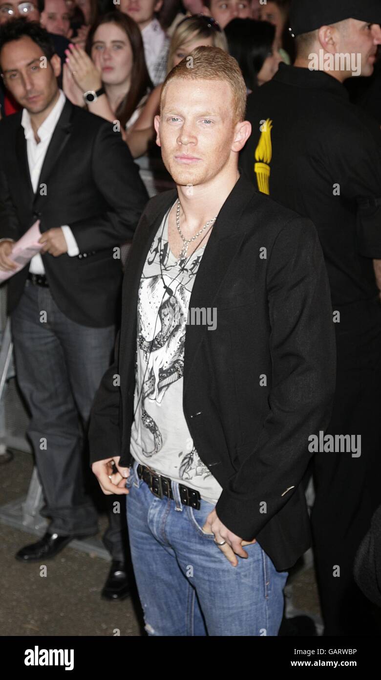 Rex Newmark arrives to enter the Big Brother house at Elstree Studios ...