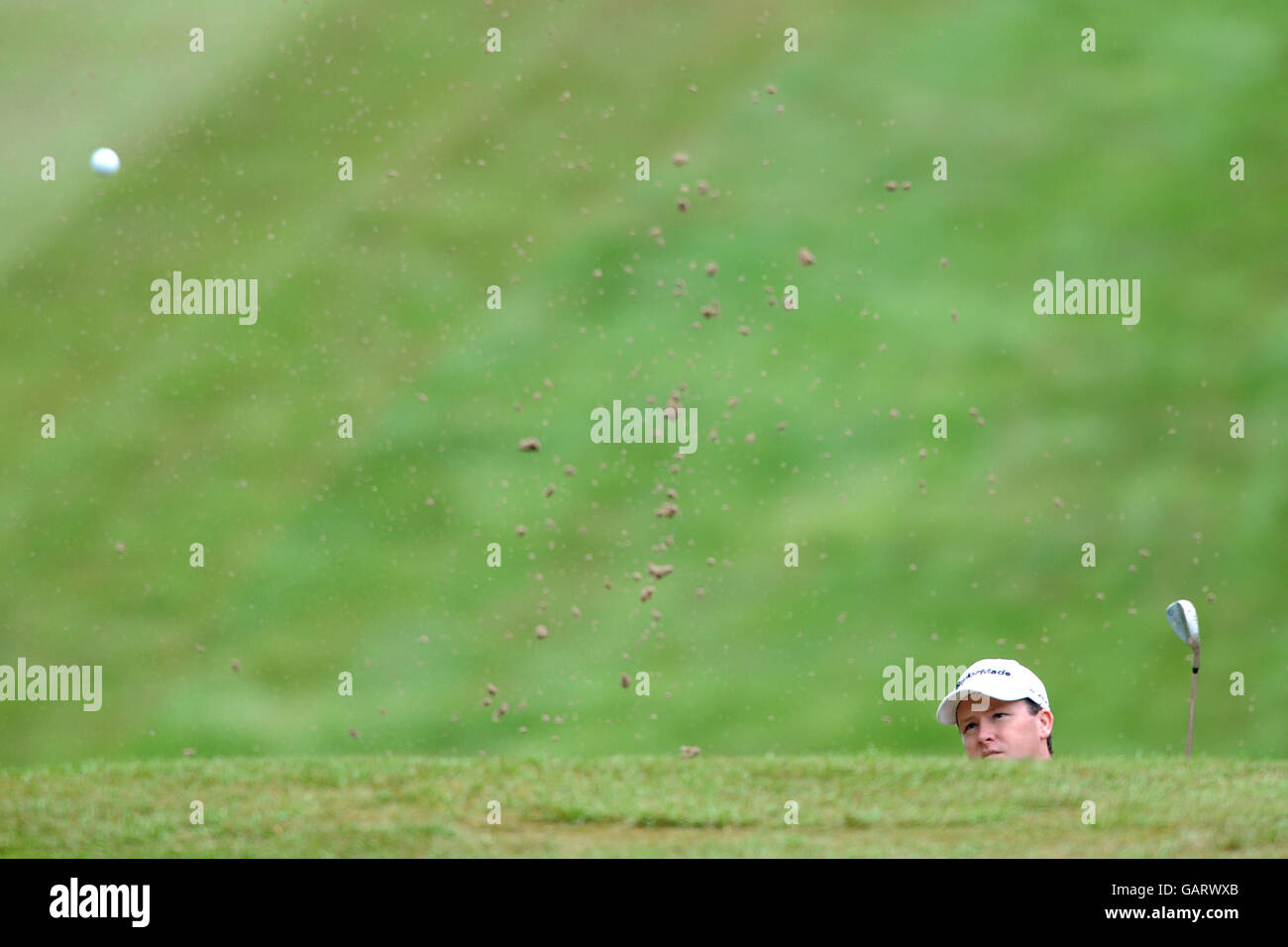 Marcus Fraser in action during the BMW PGA Championship at Wentworth ...