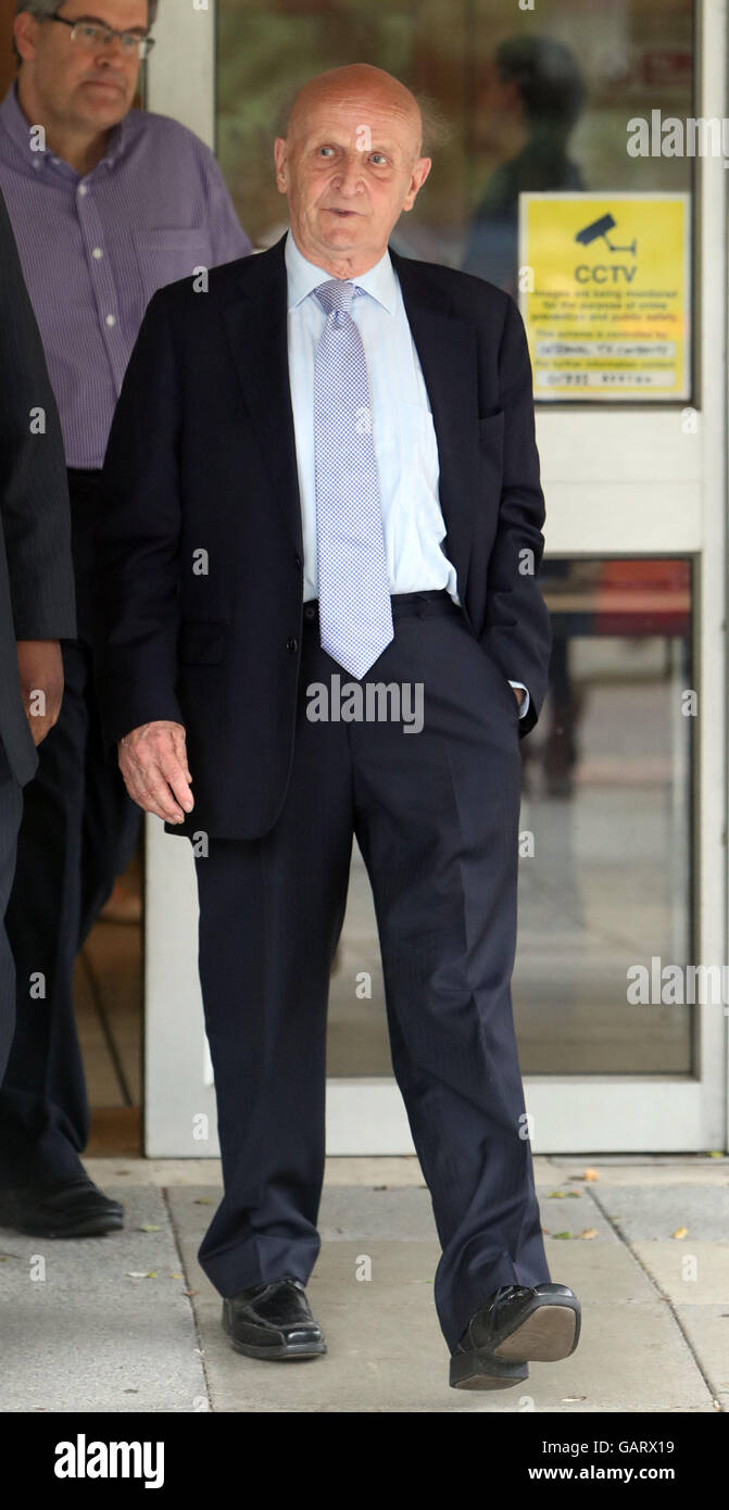 87-year-old David Lord leaves Sevenoaks Magistrates court in Kent after ...