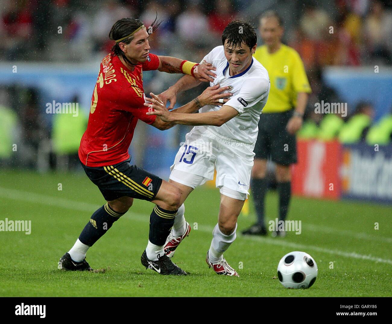 Uefa euro 2008 sergio ramos hi-res stock photography and images - Alamy
