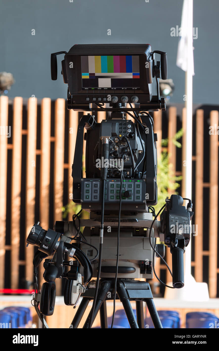 Professional Digital Video Camera for Tv News Broadcasting Stock Photo ... Professional Digital Video Camera for Tv News Broadcasting Stock Photo ...