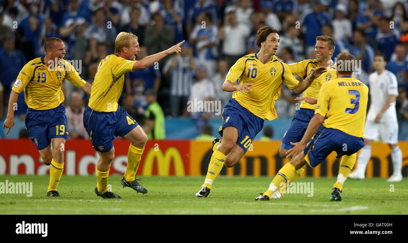 Soccer euro 2008 team greece hi-res stock photography and images - Alamy