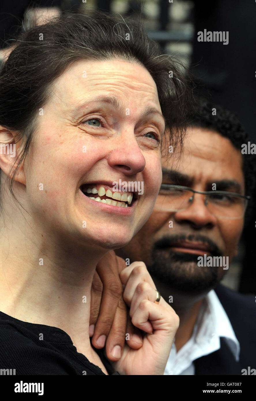 Multiple sclerosis sufferer Debbie Purdy arrives at the High Court with ...