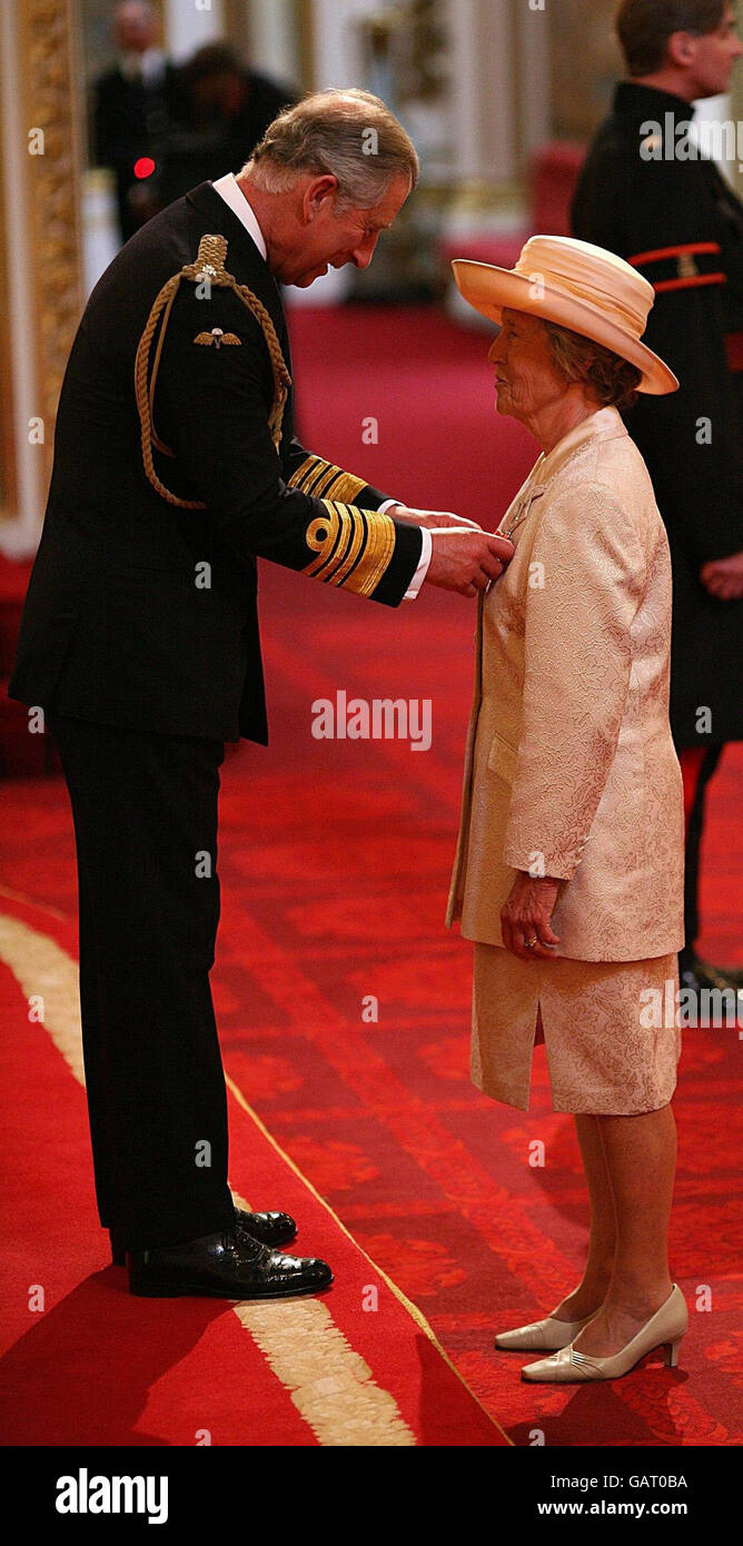 Royal Investiture. Former England cricketer Rachael Heyhoe Flint ...