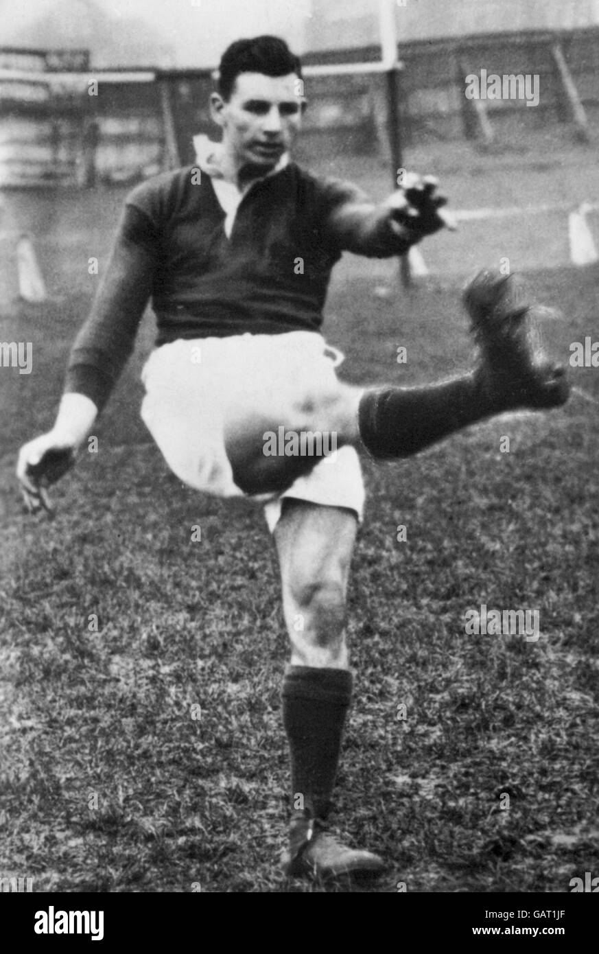 Rugby League. Gus Risman, Salford Stock Photo - Alamy