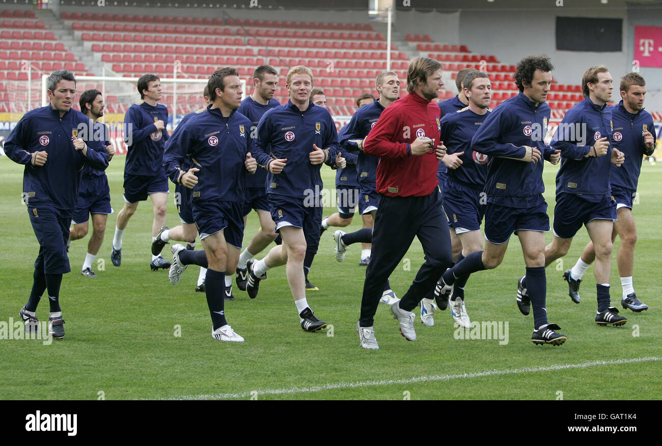 Soccer - Scotland Training Session - Spartan Stadium Stock Photo - Alamy