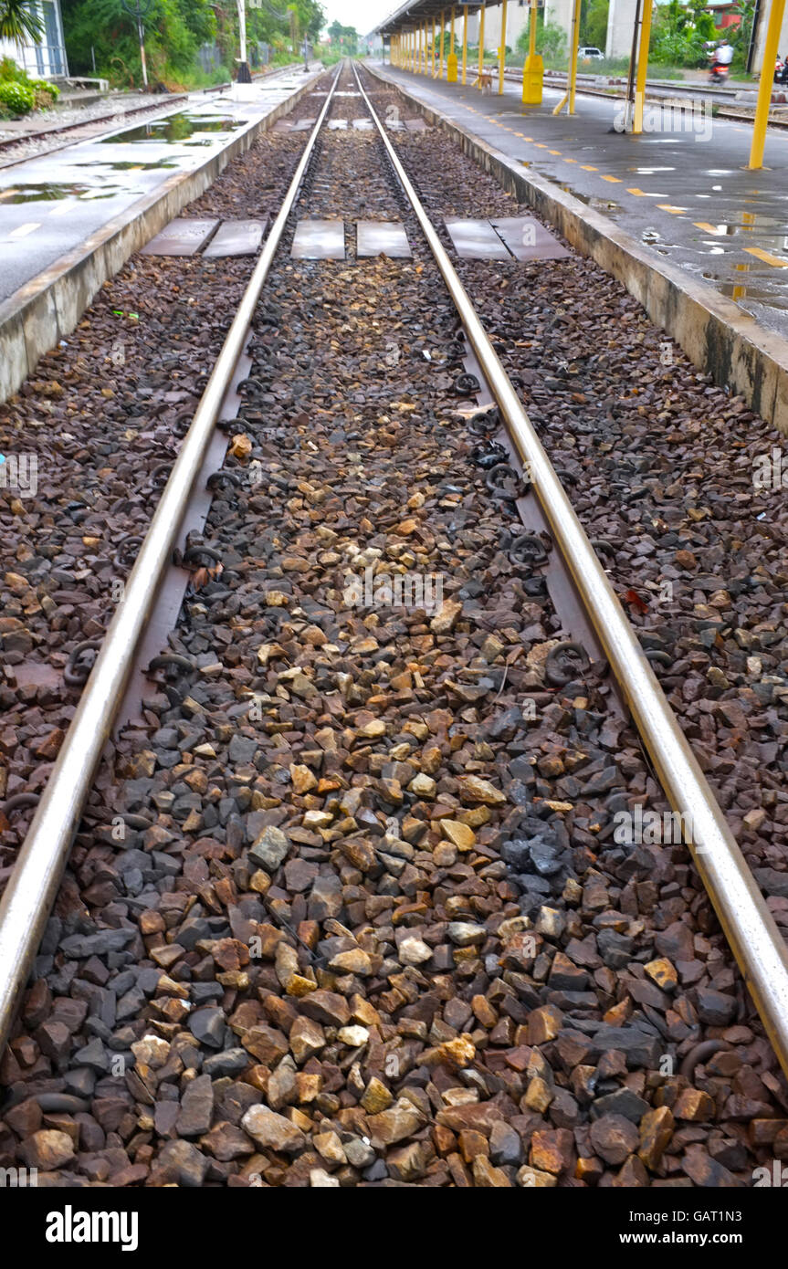 Railroad track system hi-res stock photography and images - Alamy