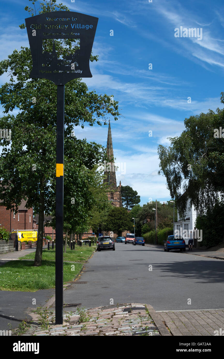 Old yardley village birmingham hi-res stock photography and images - Alamy