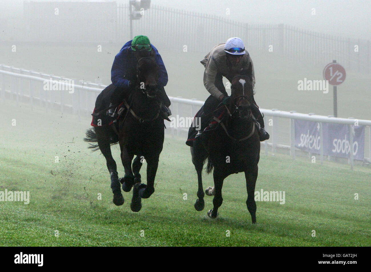 Horse Racing - Breakfast with the Stars - Epsom Downs Racecourse Stock ...