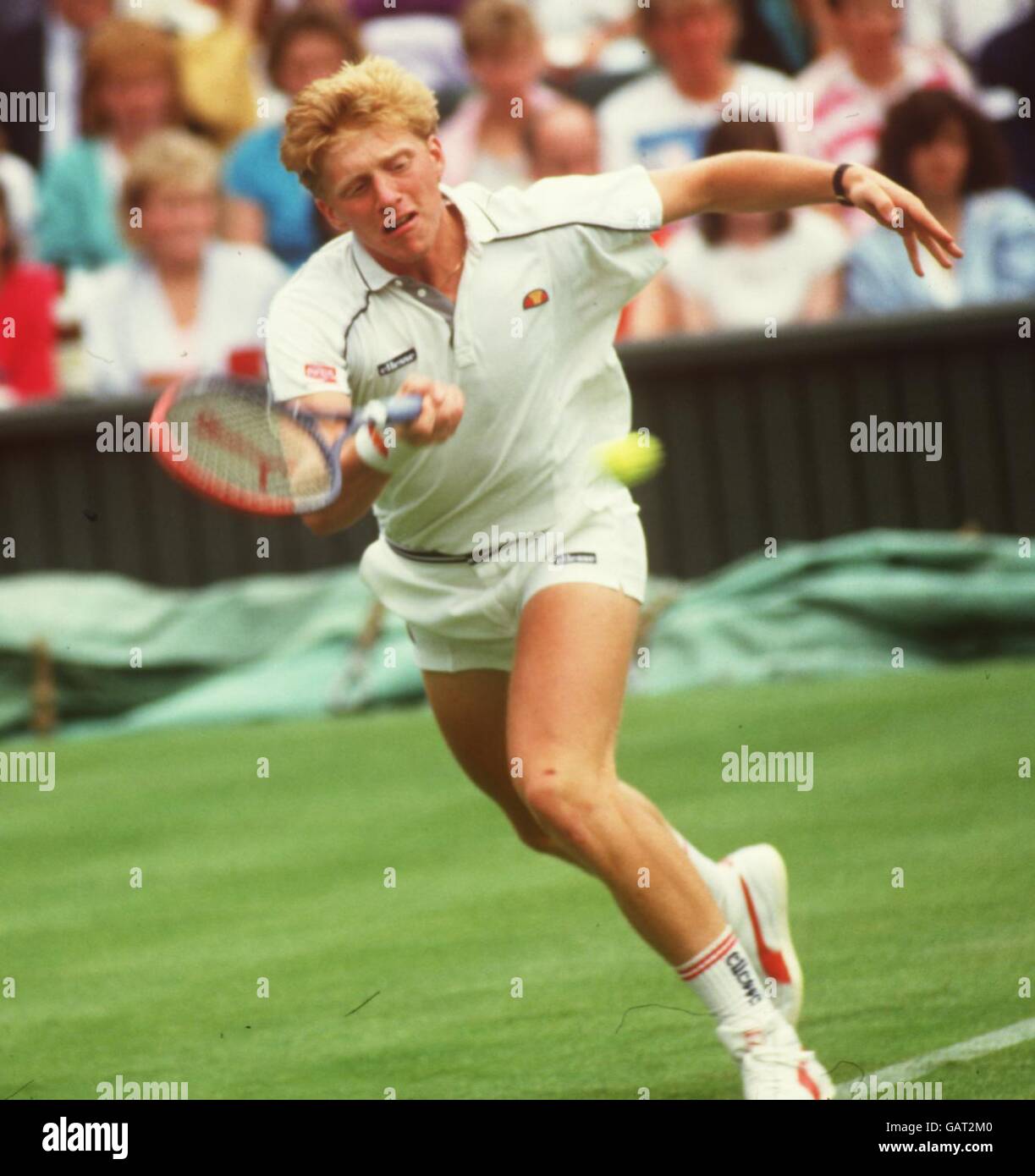 Wimbledon 1986 Boris Becker High Resolution Stock Photography and ...
