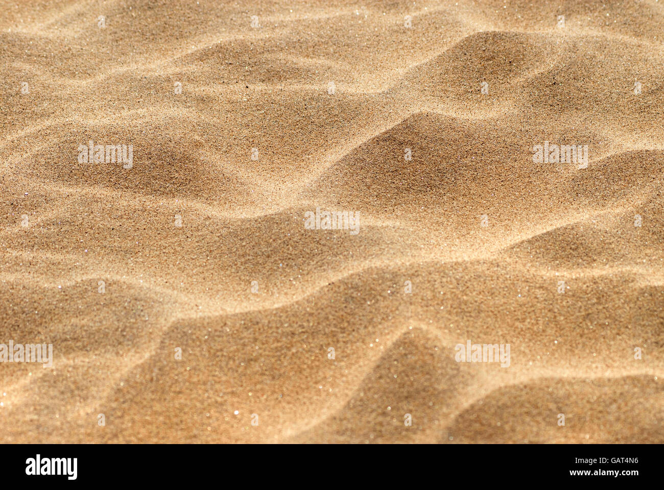 Patterns in the sand, Sandhaven beach, South Shields, South Tyneside ...