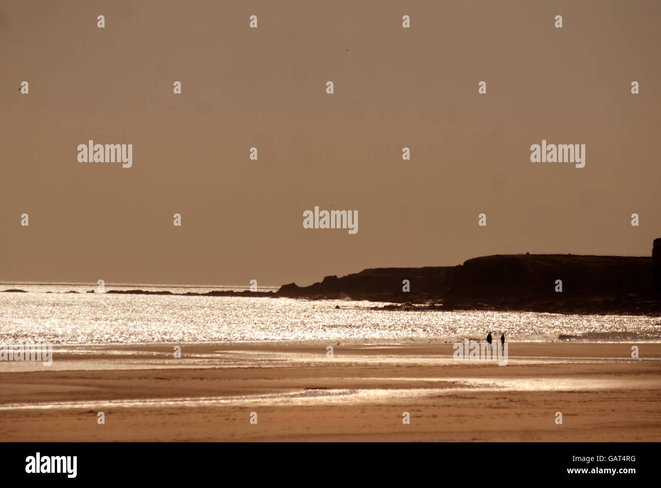 Sandhaven beach, South Shields, South Tyneside Stock Photo - Alamy