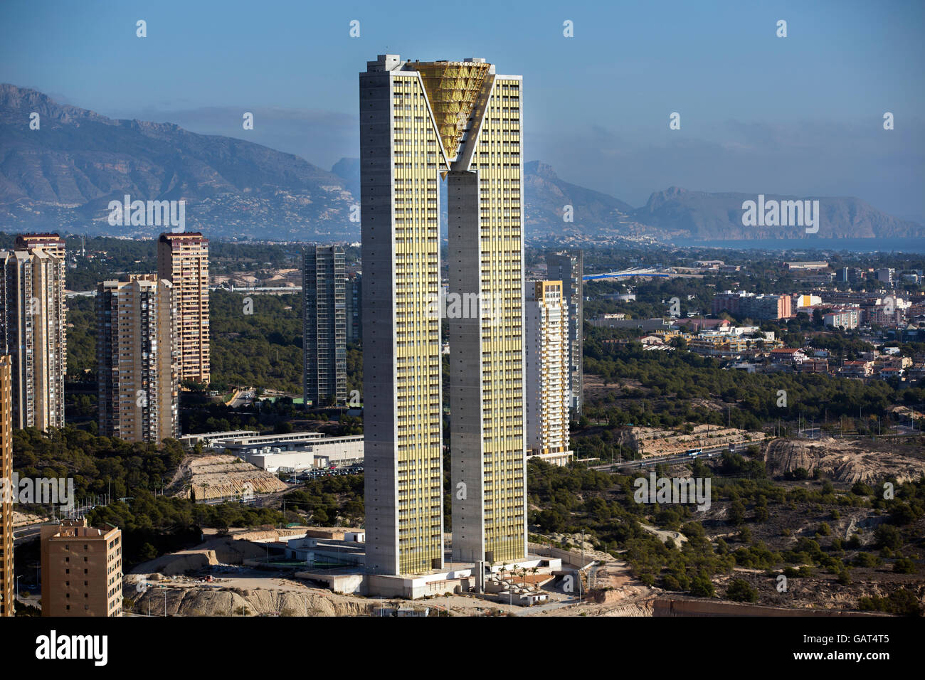 the intempo building in bendidorm, one of the tallest residencial ...