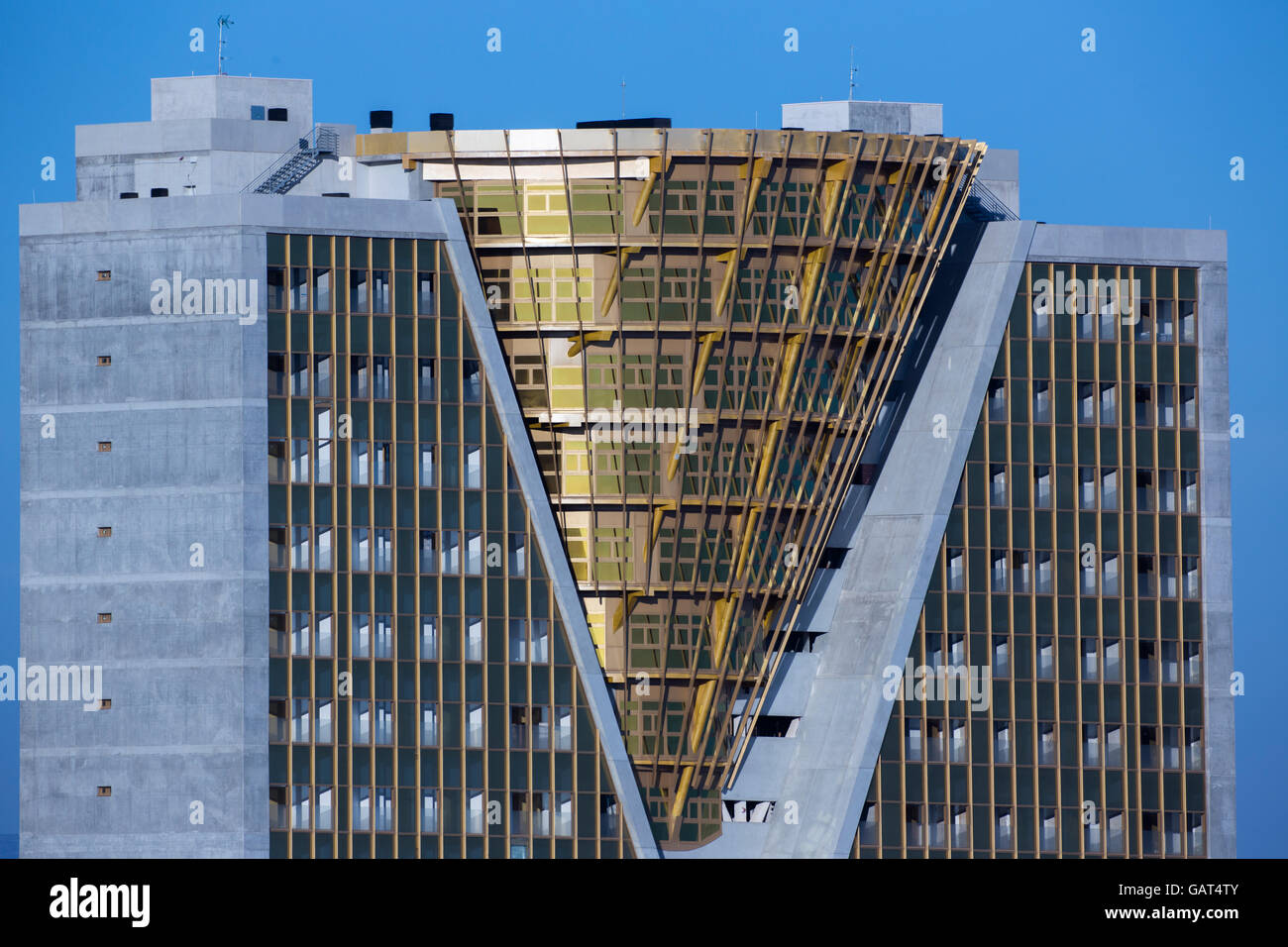 the intempo building in bendidorm, one of the tallest residencial ...