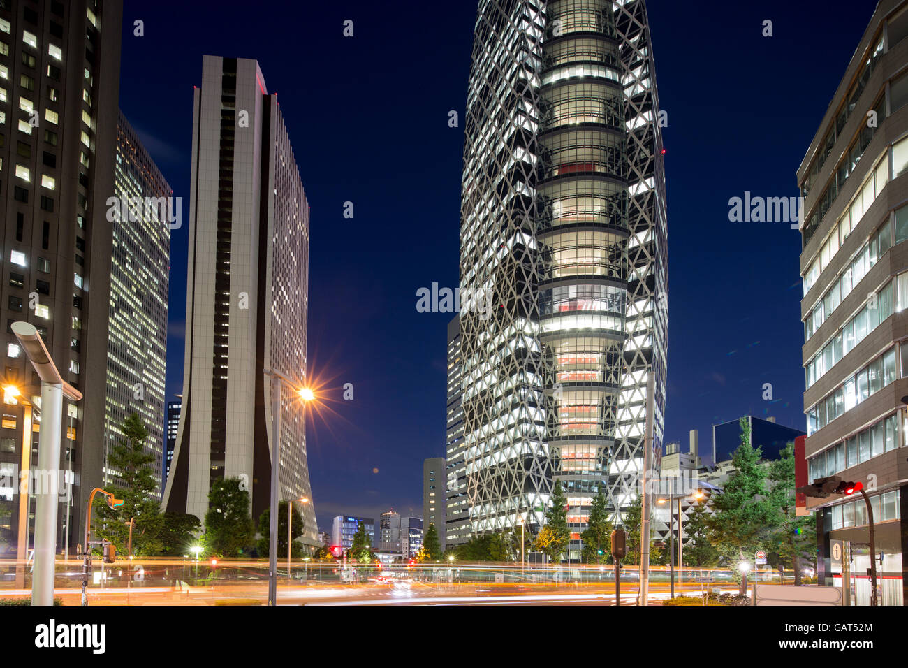 tokyo shinjuku district buildings and skyscrapers, japan Stock Photo ...