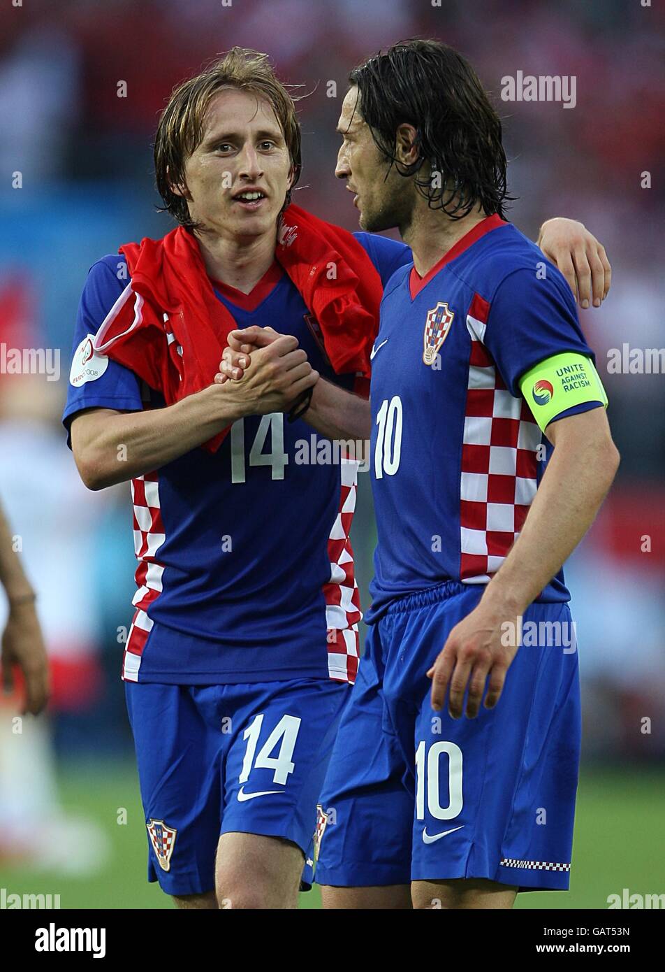 Croatia team football modric hi-res stock photography and images - Alamy