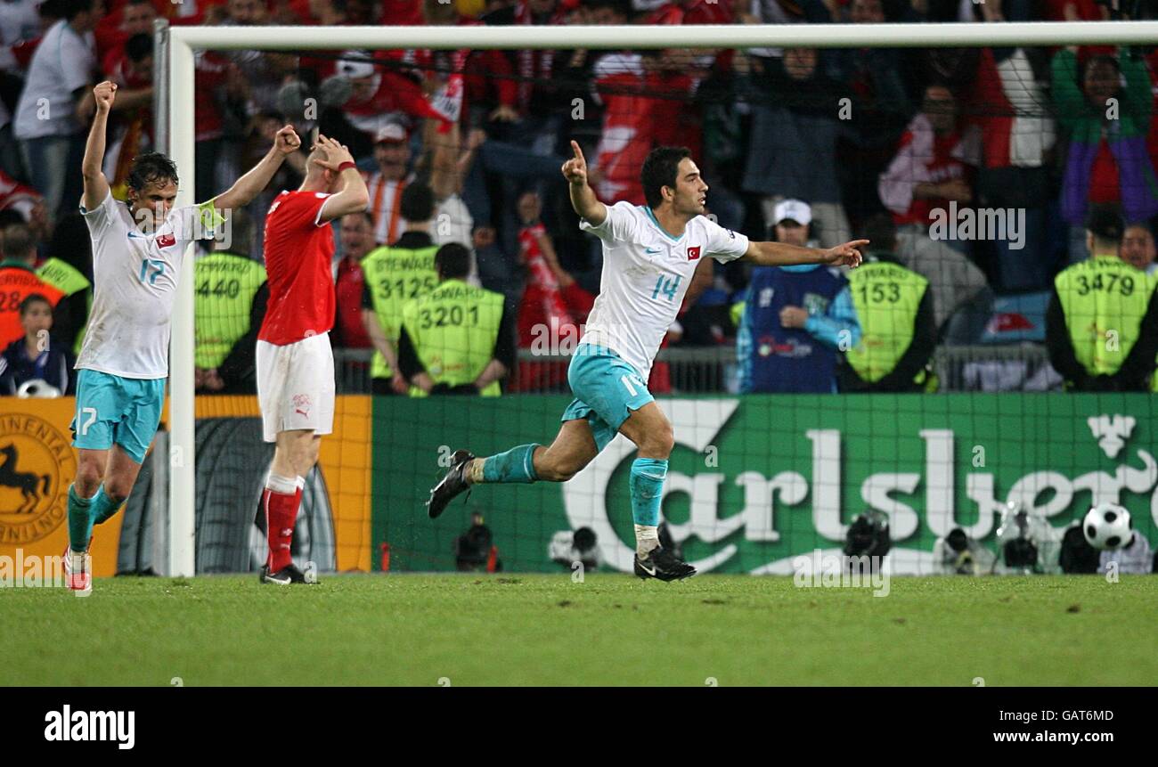 Turkey uefa euro 2008 switzerland turan hi-res stock photography and ...
