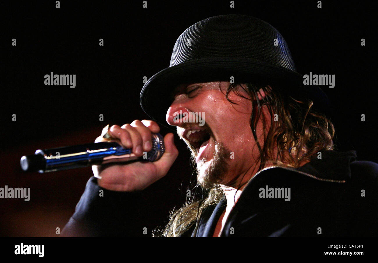 Kid Rock in concert - London Stock Photo - Alamy