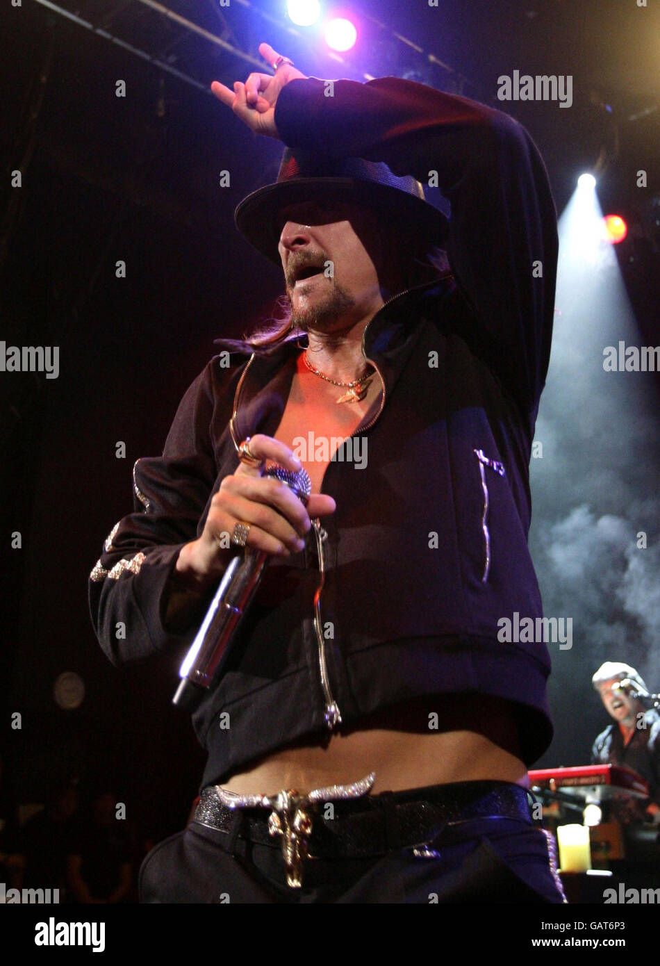 Kid Rock in concert - London Stock Photo - Alamy